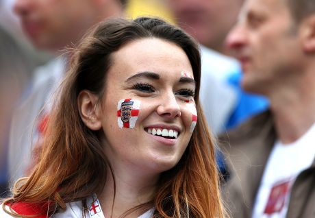 England Fan Inside Arena Corinthians Editorial Stock Photo - Stock ...
