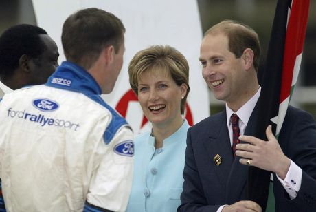 Prince Edward Sophie Countess Wessex Talking Editorial Stock Photo ...