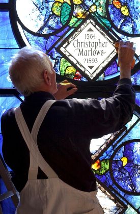 Christopher Marlowe Window Editorial Stock Photo - Stock Image ...