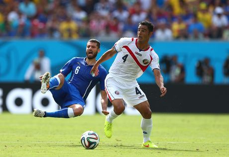 Joel Campbell Costa Rica Giorgio Chiellini Editorial Stock Photo ...