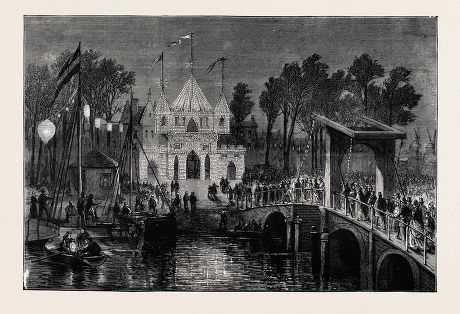 Tercentenary Dutch Independence Rejoicings Amsterdam Gate Editorial ...