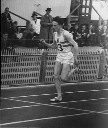 Peter Radford Winning 100 Yard Race Editorial Stock Photo - Stock Image ...