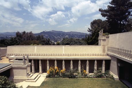 Aline Barnsdall Hollyhock House Los Angeles Editorial Stock Photo ...