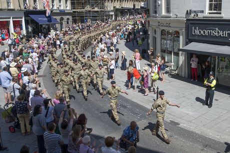 21st Signal Regiment Homecoming Parade Editorial Stock Photo - Stock ...