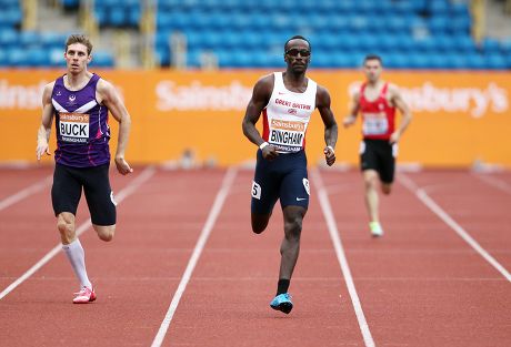 Michael Bingham During Mens 400 Metres Editorial Stock Photo - Stock ...