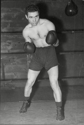 Corrado Conti Italian Boxer Who Fight Editorial Stock Photo - Stock ...