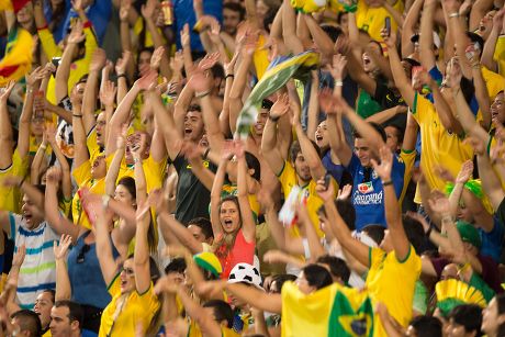 Motion Blur Fans Doing Mexican Wave Editorial Stock Photo - Stock Image ...