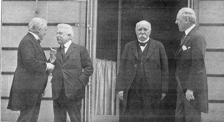 Paris Peace Conference Which Led Treaty Editorial Stock Photo - Stock ...
