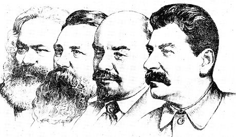 Left Right Karl Marx Friedrich Engels Editorial Stock Photo - Stock ...
