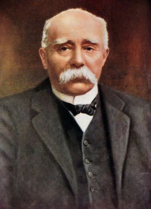 Georges Benjamin Clemenceau 18411929 French Premier Editorial Stock ...