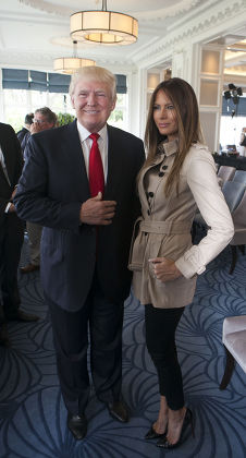Donald Trump His Wife Melania Editorial Stock Photo - Stock Image ...