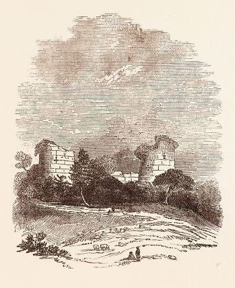 Ruins Chartley Castle Once Possessed By Editorial Stock Photo - Stock ...