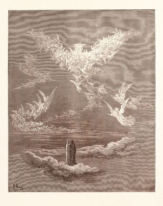 Vision Sixth Heaven By Gustave Dore Editorial Stock Photo - Stock Image ...