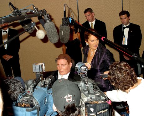 Christopher Reeve Giving Interview Editorial Stock Photo - Stock Image ...