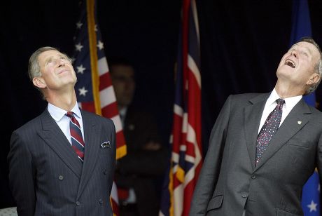 Prince Charles George Bush Editorial Stock Photo - Stock Image ...