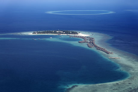 Aerial View Constance Halaveli Resort Halaveli Editorial Stock Photo ...