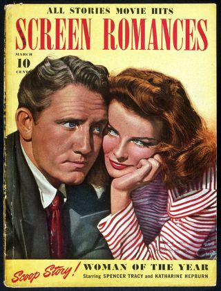 Film Stills Screen Romances March 1942 Editorial Stock Photo - Stock ...