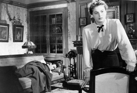 Film Stills Spellbound 1945 Ingrid Bergman Editorial Stock Photo ...