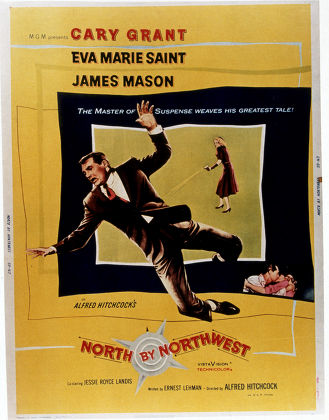 Film Stills North By Northwest 1959 Editorial Stock Photo - Stock Image ...