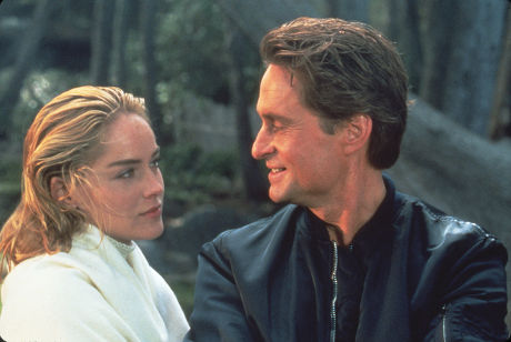 Basic Instinct 1992 Michael Douglas Sharon Editorial Stock Photo ...