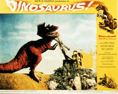 Film Stills Dinosaurus 1960 Gregg Martell Editorial Stock Photo - Stock ...