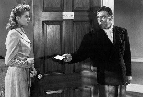 Film Stills Spellbound 1945 Ingrid Bergman Editorial Stock Photo ...