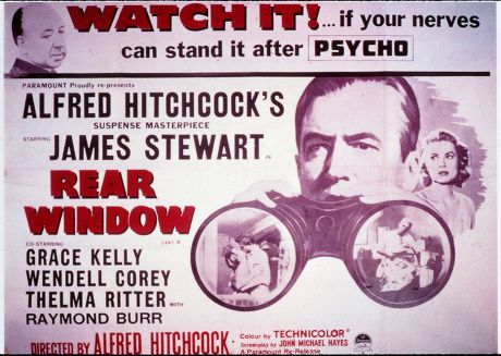 Film Stills Rear Window 1954 Alfred Editorial Stock Photo - Stock Image ...