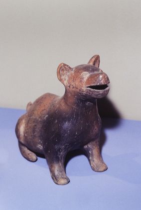 Mayan Ceramic Dog Effigy Model Techichi Editorial Stock Photo - Stock ...