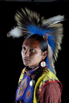 Traditional Teenage Boy Dressed Pow Wow Editorial Stock Photo - Stock ...