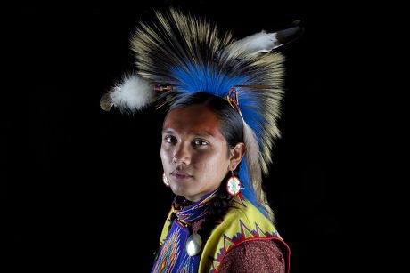 Traditional Teenage Boy Dressed Pow Wow Editorial Stock Photo - Stock ...