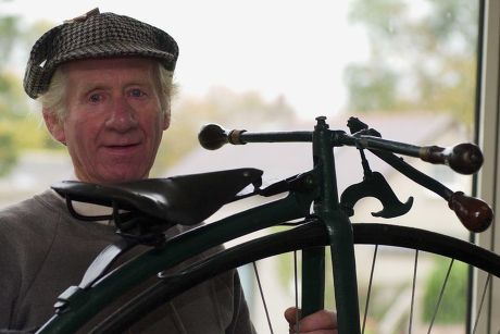 Dougie Smith Penny Farthing Bicycle Rebuilt Editorial Stock Photo ...