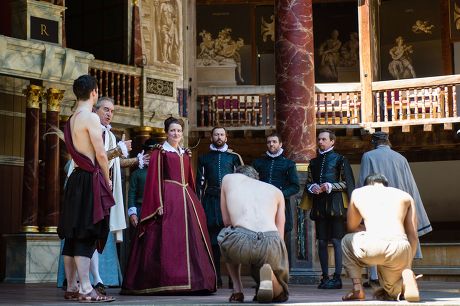 'Julius Caesar' play performed at The Globe Theatre, Bankside, London ...