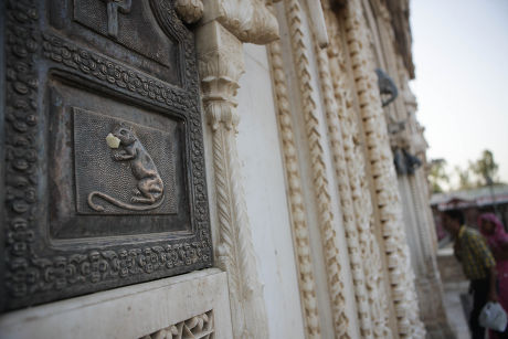 Rat Motif Karni Mata Temple Deshnoke Editorial Stock Photo - Stock ...