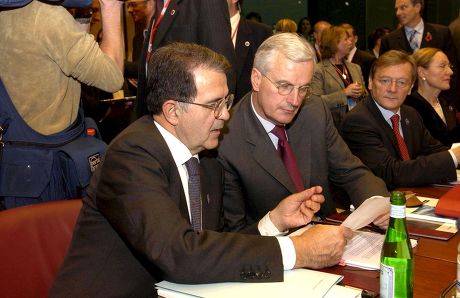 __COUNT__ EUROPEAN SUMMIT, BRUSSELS, BELGIUM - 24 OCT 2002 Stock ...