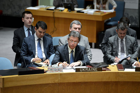 Ukrainian Ambassador United Nations Yuriy Sergeyev Editorial Stock ...