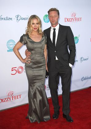 Christina Applegate Husband Martyn Lenoble Editorial Stock Photo ...