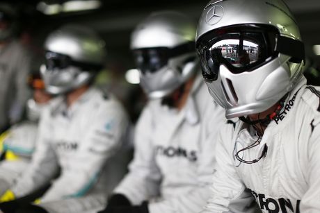 Mechanics Mercedes Amg Petronas F1 Team Editorial Stock Photo - Stock ...