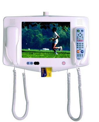 Bedside Computer Terminal Which Gives Patients Editorial Stock Photo ...