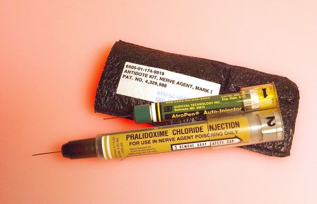 Spring Loaded Self Injecting Atropen Nerve Editorial Stock Photo ...