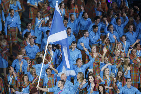 Host Nation Scotland Arrive Editorial Stock Photo - Stock Image ...
