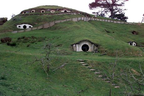 Hobbiton Movie Set Lord Rings Trilogy Editorial Stock Photo - Stock ...