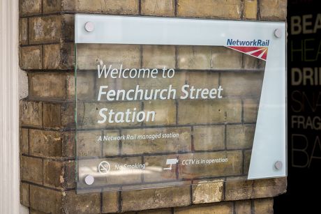 Fenchurch Street Station London England Britain Editorial Stock Photo ...