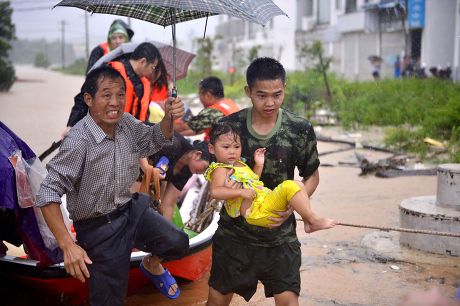 Rescuers Help Little Girl Transfer Safety Editorial Stock Photo - Stock ...
