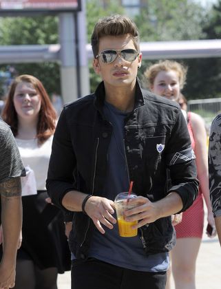 Josh Cuthbert Wearing Blue Peter Badge Editorial Stock Photo - Stock ...