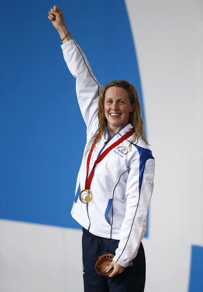 Hannah Miley Scotland Celebrates During Medal Editorial Stock Photo ...