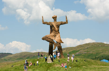 The Wickerman Festival, Scotland, Britain - 25 Jul 2014 Stock Pictures ...