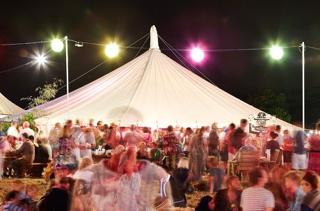 Night Time Atmosphere Park Stage Editorial Stock Photo - Stock Image ...