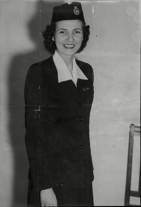 Juanita Rolandi Boac Air Hostess On Editorial Stock Photo - Stock Image ...
