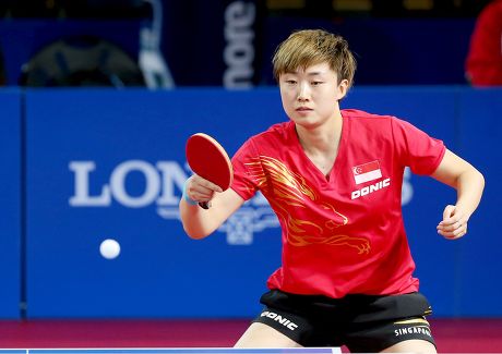 Feng Tianwei Singapore Competes During Womens Editorial Stock Photo ...