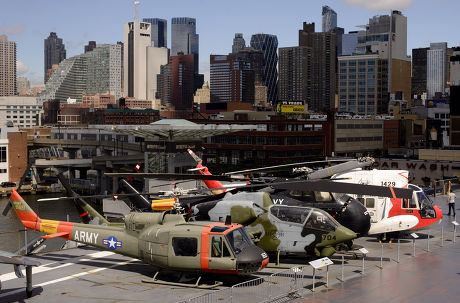 Sikorsky Bell Helicopters On Top Deck Editorial Stock Photo - Stock ...